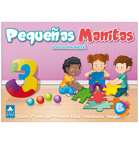 Pequeñas Manitas inicial 3 | Librerías Multilibros